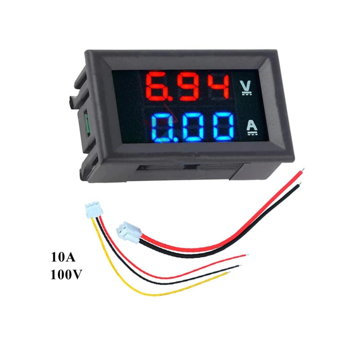 Modul Voltmetru si Ampermetru Digital 0-100V, 0-10A, cu Afisaj LED si ...