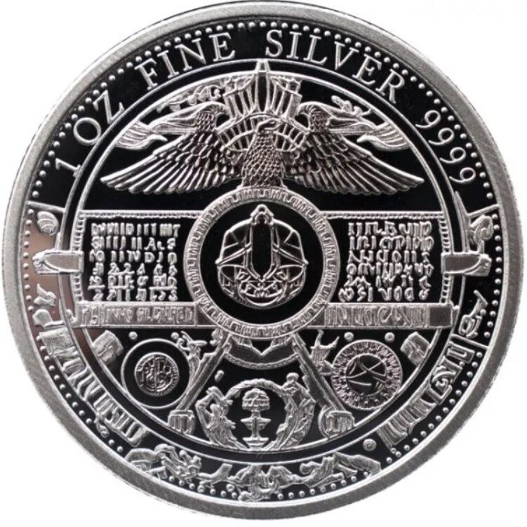 Moneda Argint, Artificial Intelligence, 31,10 gr, (o uncie), puritate ...