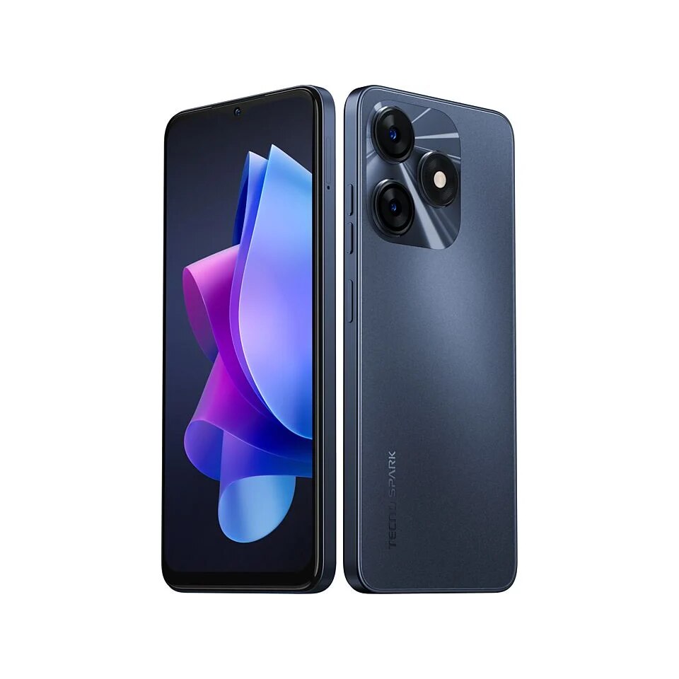 Telefon mobil Tecno Spark 10 NFC, 128 GB, 4 GB, negru - eMAG.ro