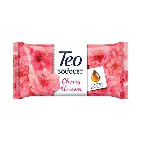Set 12 x Sapun Solid Teo Cherry Blossom, 70 g - eMAG.ro
