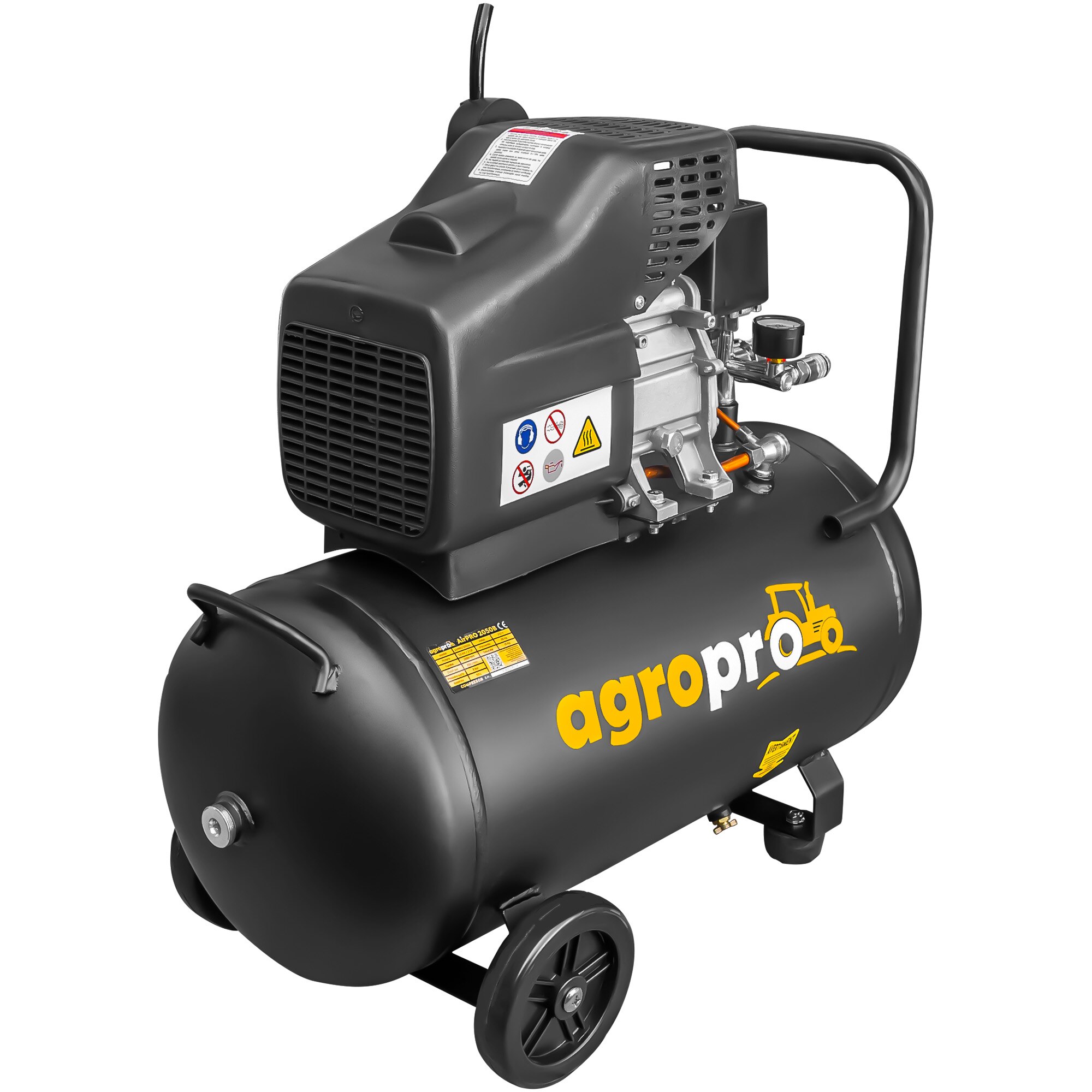 Compresor AgroPro AirPRO 2050B, putere 1.5 kW, debit 206 l/min ...