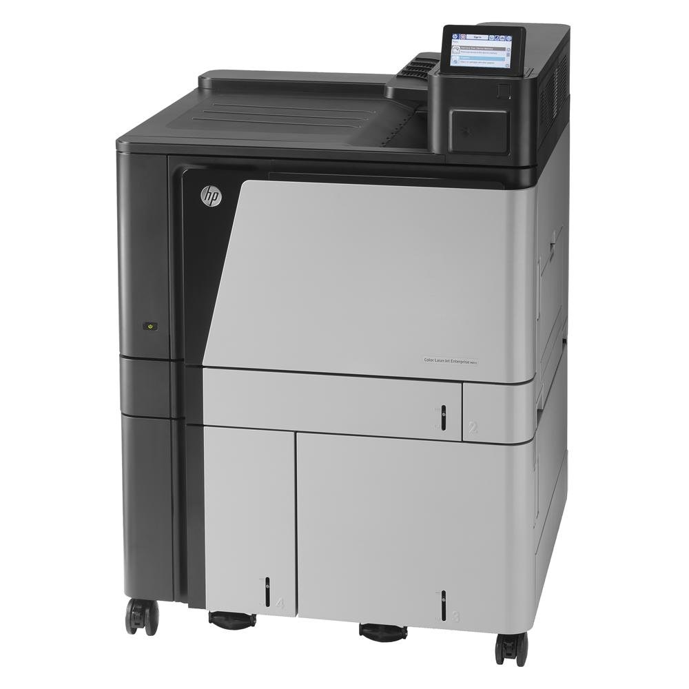 Imprimanta laser color HP LaserJet Enterprise M855x+ NFC/Wireless ...