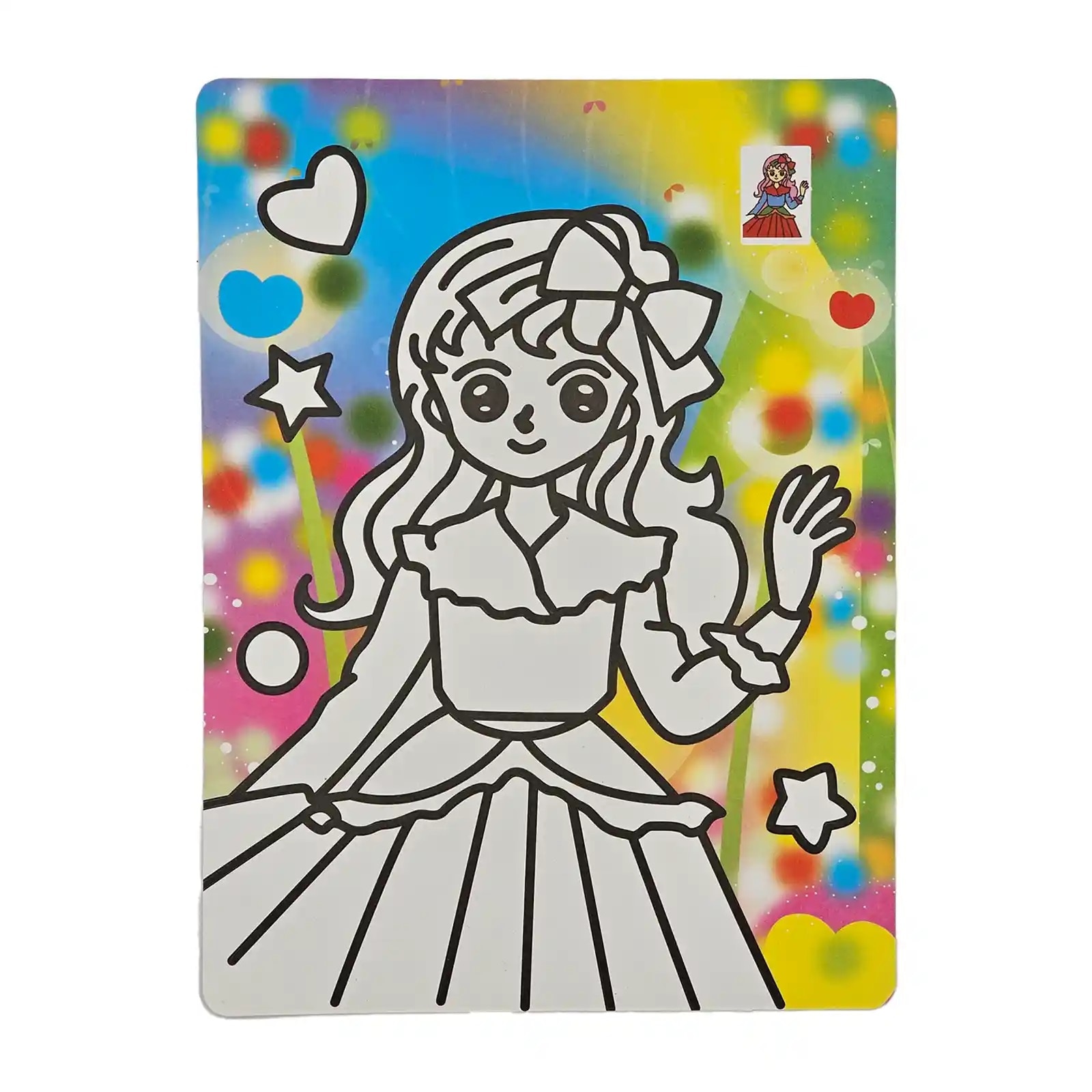 Set creativ 11 planse Pictura cu nisip colorat pentru fete, + 3 ani ...