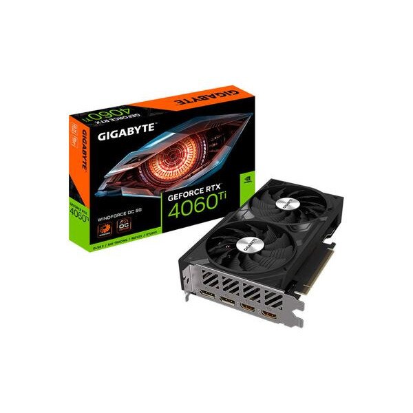 Placa video GIGABYTE GeForce RTX 4060 Ti WINDFORCE OC 8GB GDDR6 128-bit ...