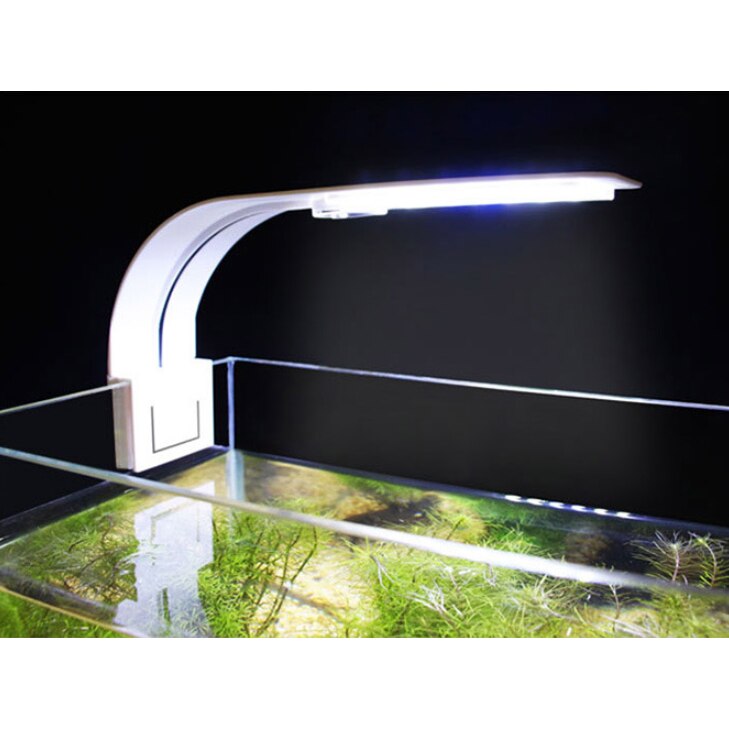 Lampa acvariu, LED, 23-50 cm, 10 W, Alb - eMAG.ro