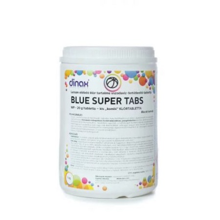 Tablete de clor, Dinax, Blue Super Tabs WP, 1 Kg - eMAG.ro