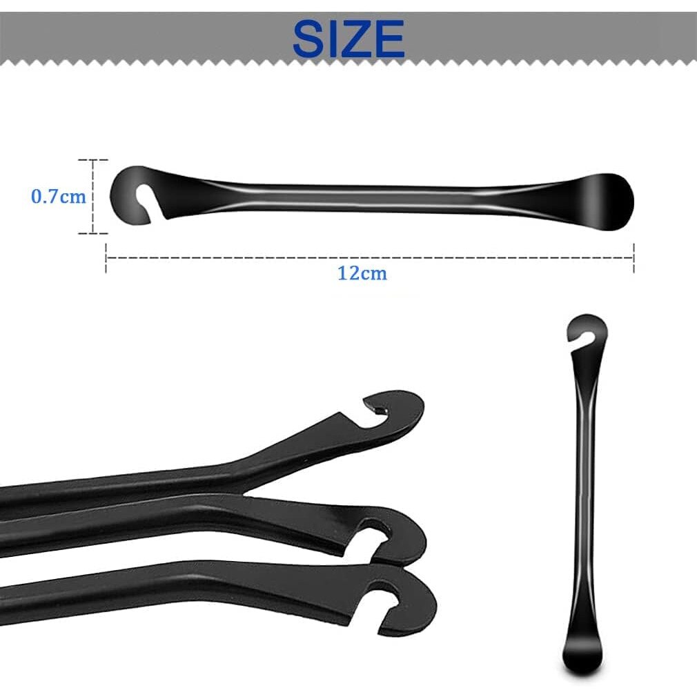 Set leviere pentru bicicleta, 120 x 7 mm, Negru, 3 bucati - eMAG.ro