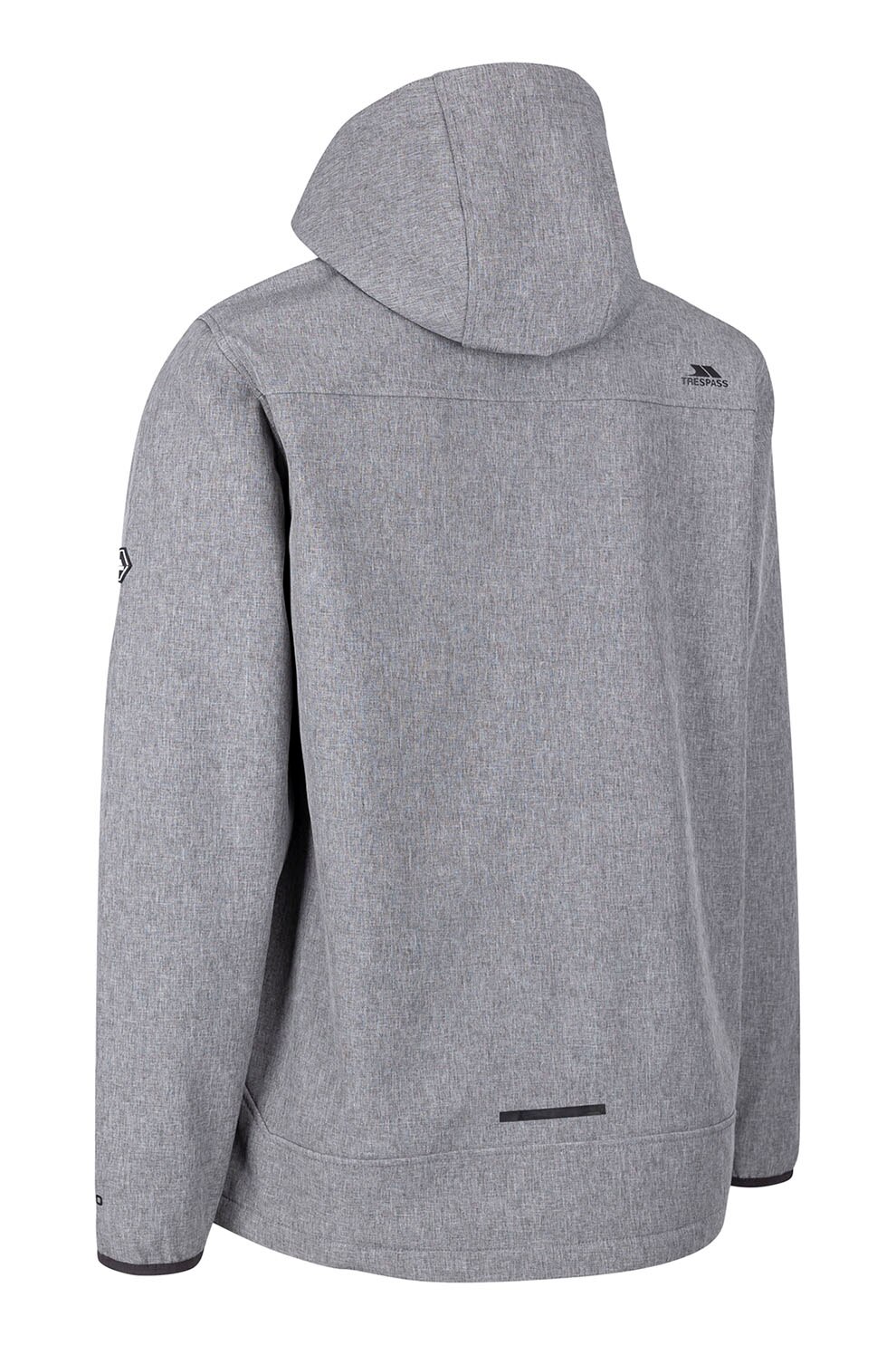 Trespass, Jacheta cu gluga pentru trekking Anak, Gri melange, M - eMAG.ro