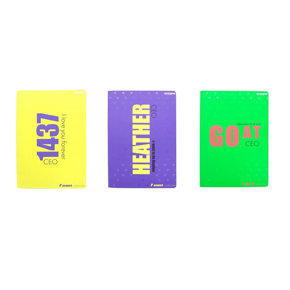 Set 3 caiete dictando a4 F-SCENT, 52F, 80G - eMAG.ro