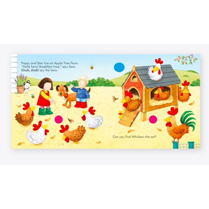 Poppy and Sam's Farm Animal Sounds - Carte cu sunete - eMAG.ro