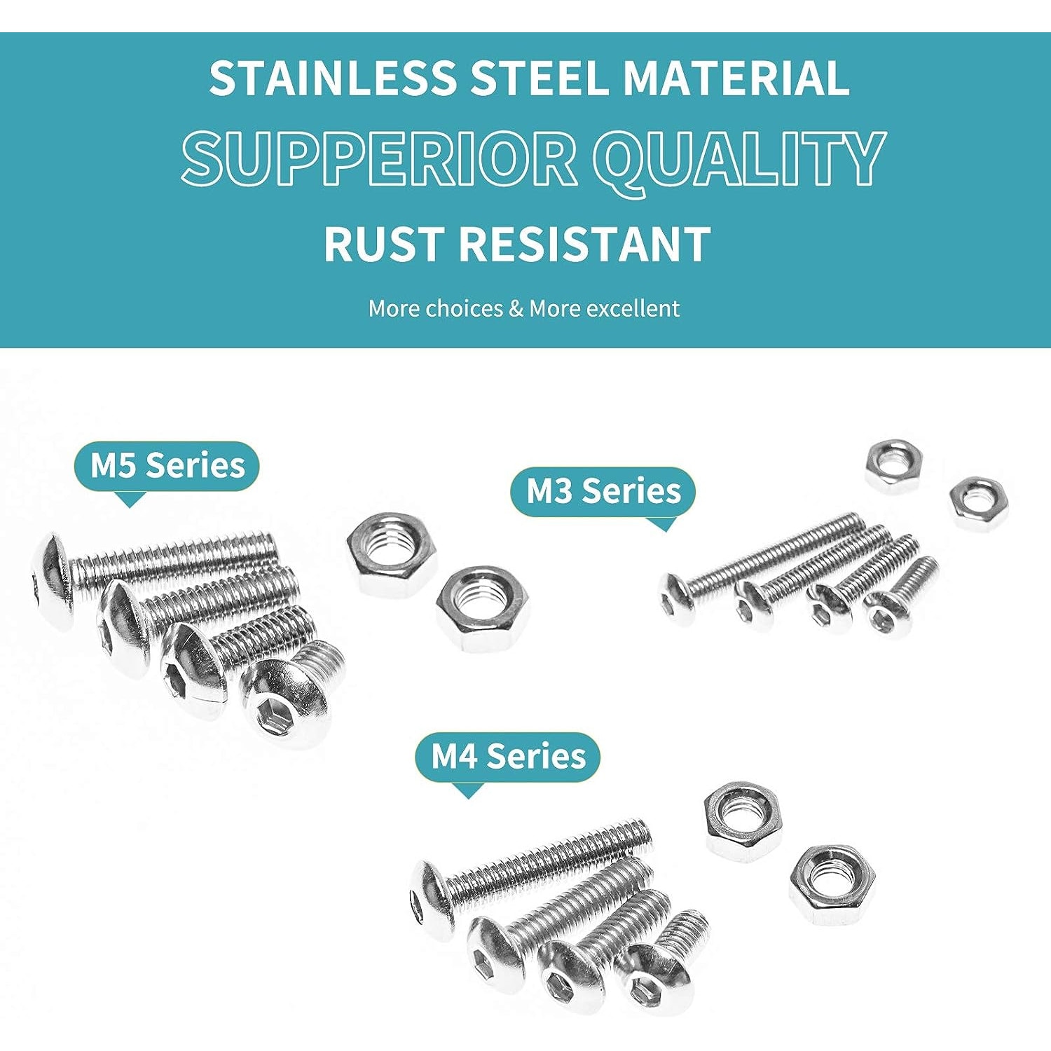 Set suruburi, M3 M4 M5, 520 bucati - eMAG.ro