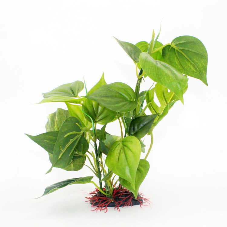 Ornament de plante artificiale de acvariu, 20cm, Verde - eMAG.ro