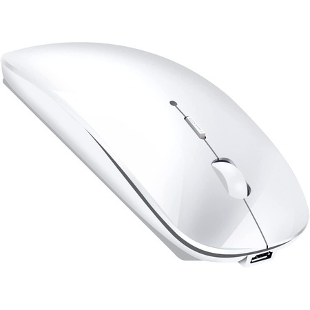 Mouse, bluetooth, mod dual, alb - eMAG.ro