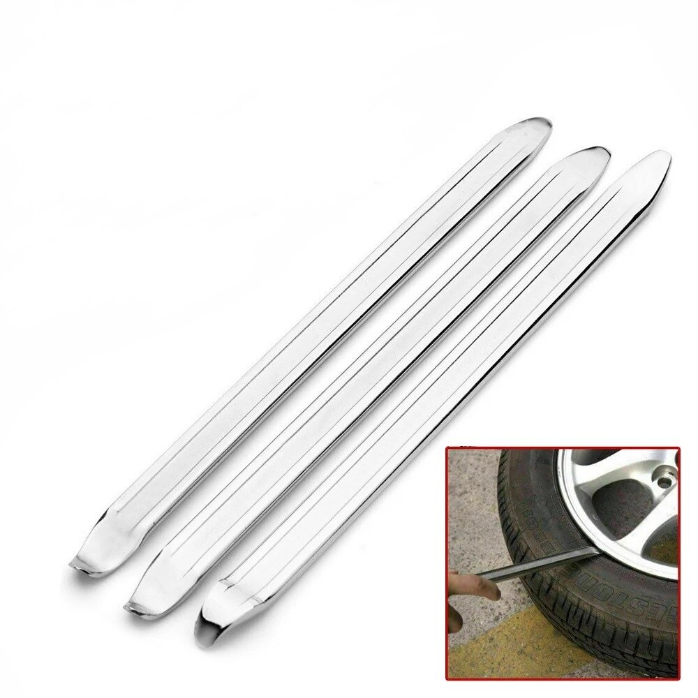 Set leviere pentru anvelope, 25 cm, Argint, 3 bucati - eMAG.ro