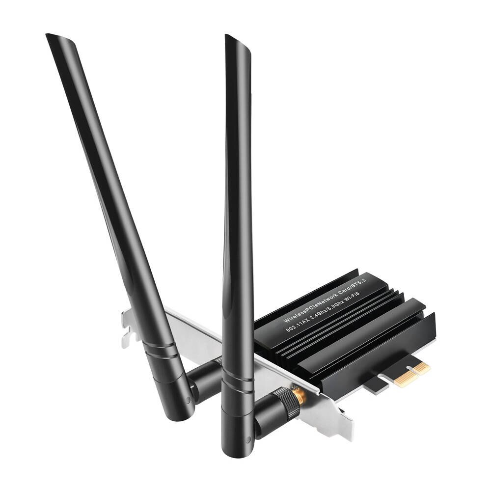 Placa de retea WiFi 6E Gigabit tri-banda, JESWO, Bluetooth 5.2 - eMAG.ro