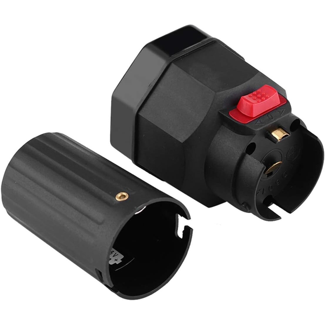 Motor electric rotisor, Plastic, 1.5 V, 145 x 63 mm, Negru/Rosu - eMAG.ro