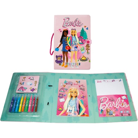 Комплект Travel Notebook Barbie, 24 части - eMAG.bg
