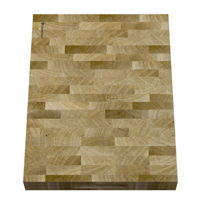 Tocator de bucatarie, GRANTIAN, Lemn, 400 x 300mm, Maro - eMAG.ro