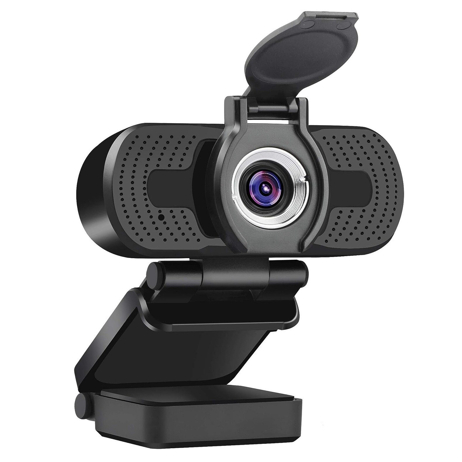 Camera web, Full HD, Cu microfon, Negru - eMAG.ro