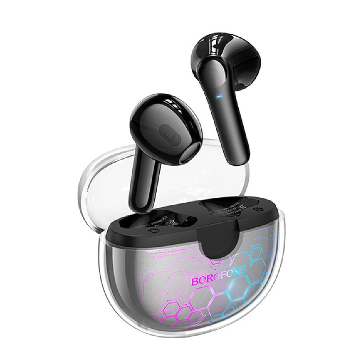 Безжични слушалки Borofone, TWS BW15, Bluetooth - eMAG.bg