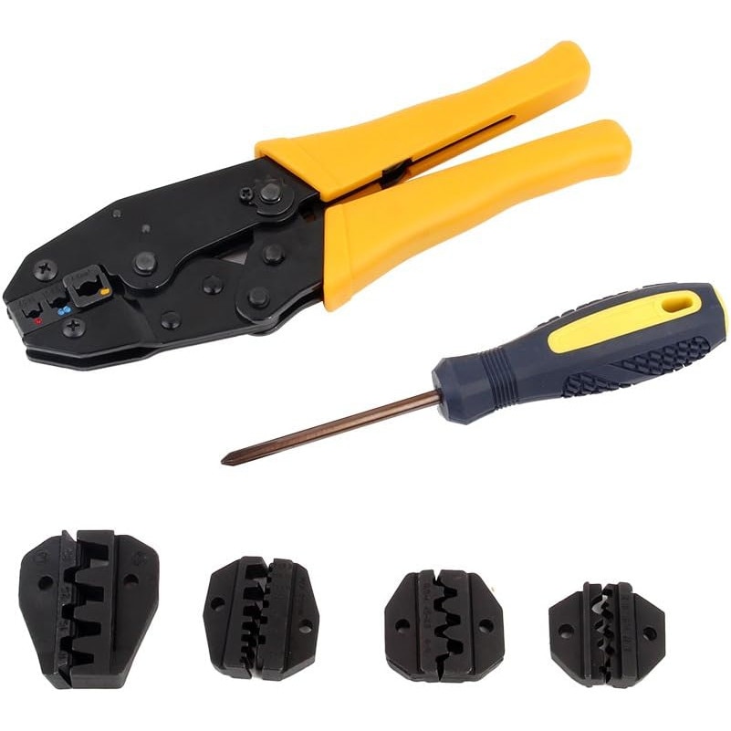 Set Cleste de sertizare pentru cabluri, Sunmostar, cu 5 falci ...