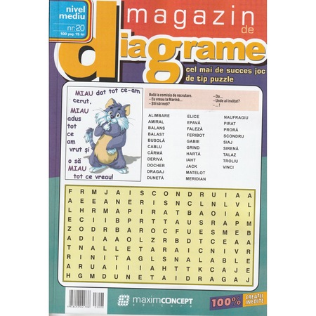 Magazin de diagrame nr.20 - nivel mediu - eMAG.ro