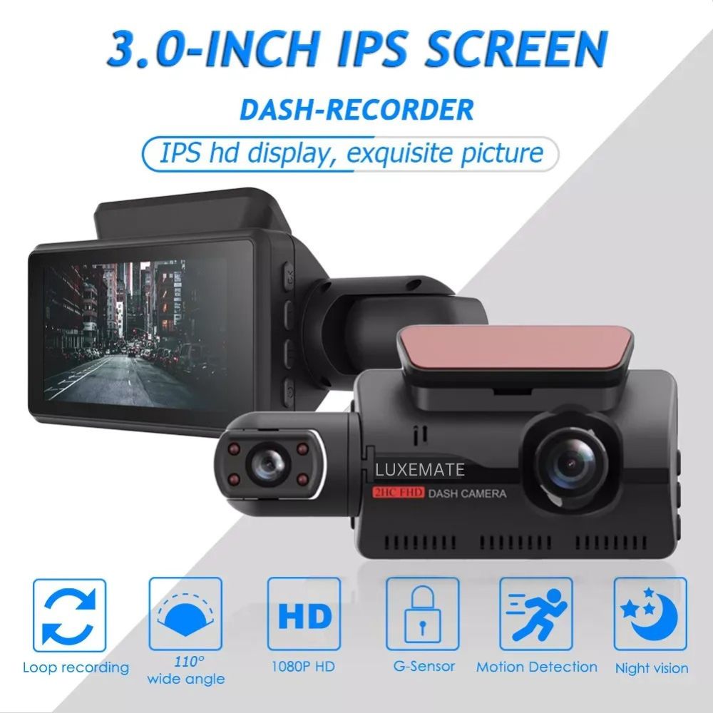 Camera Auto DVR - Inregistrare Full HD 1080p LUXEMATE, unghi de filmare ...