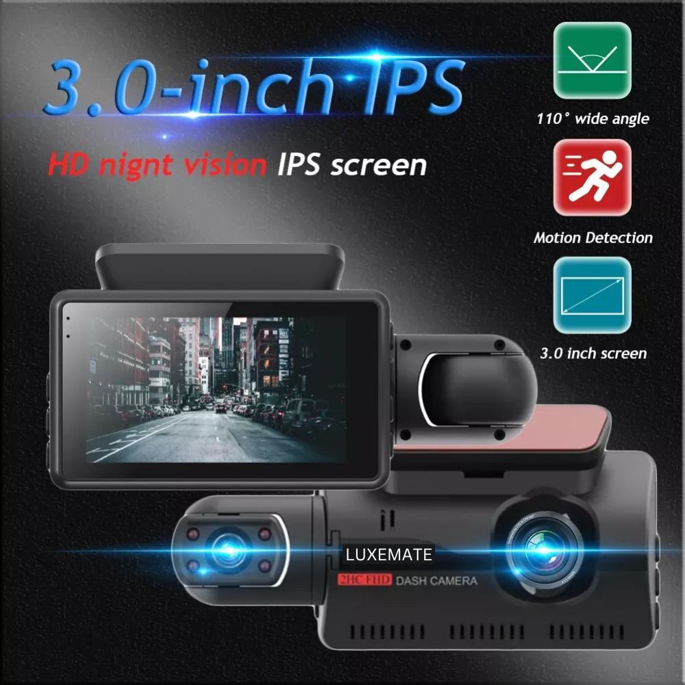 Camera Auto DVR - Inregistrare Full HD 1080p LUXEMATE, unghi de filmare ...