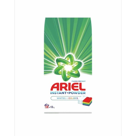 Detergent de rufe pudra Ariel White & Color, 130 spalari, 13Kg AR031 ...