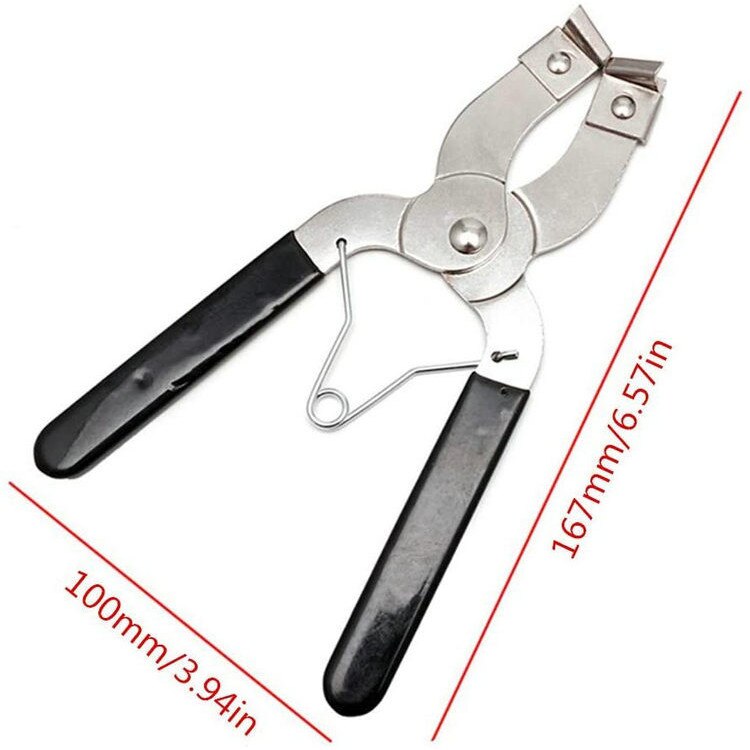 Cleste montare si demontare segmenti pistoane, Crom vanadiu, 17 cm ...