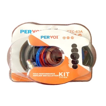 Kit cabluri subwoofer auto pentru Amplificator 1000w, lungime cablu 5m ...