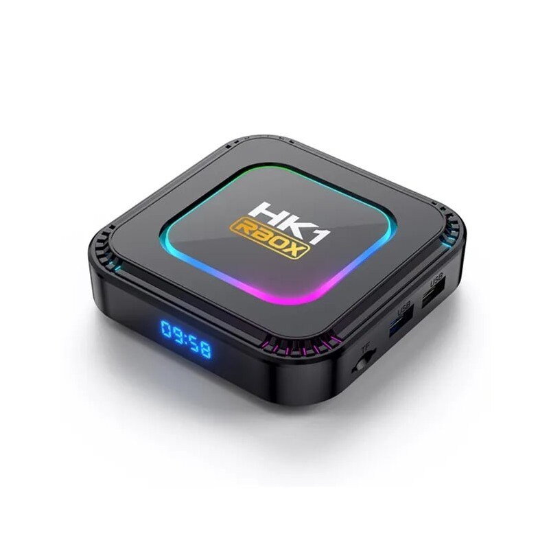 Mini PC TV Smart Box Mediaplayer HK1 RBOX K8, Android 13, 8K, WIFI 6 ...