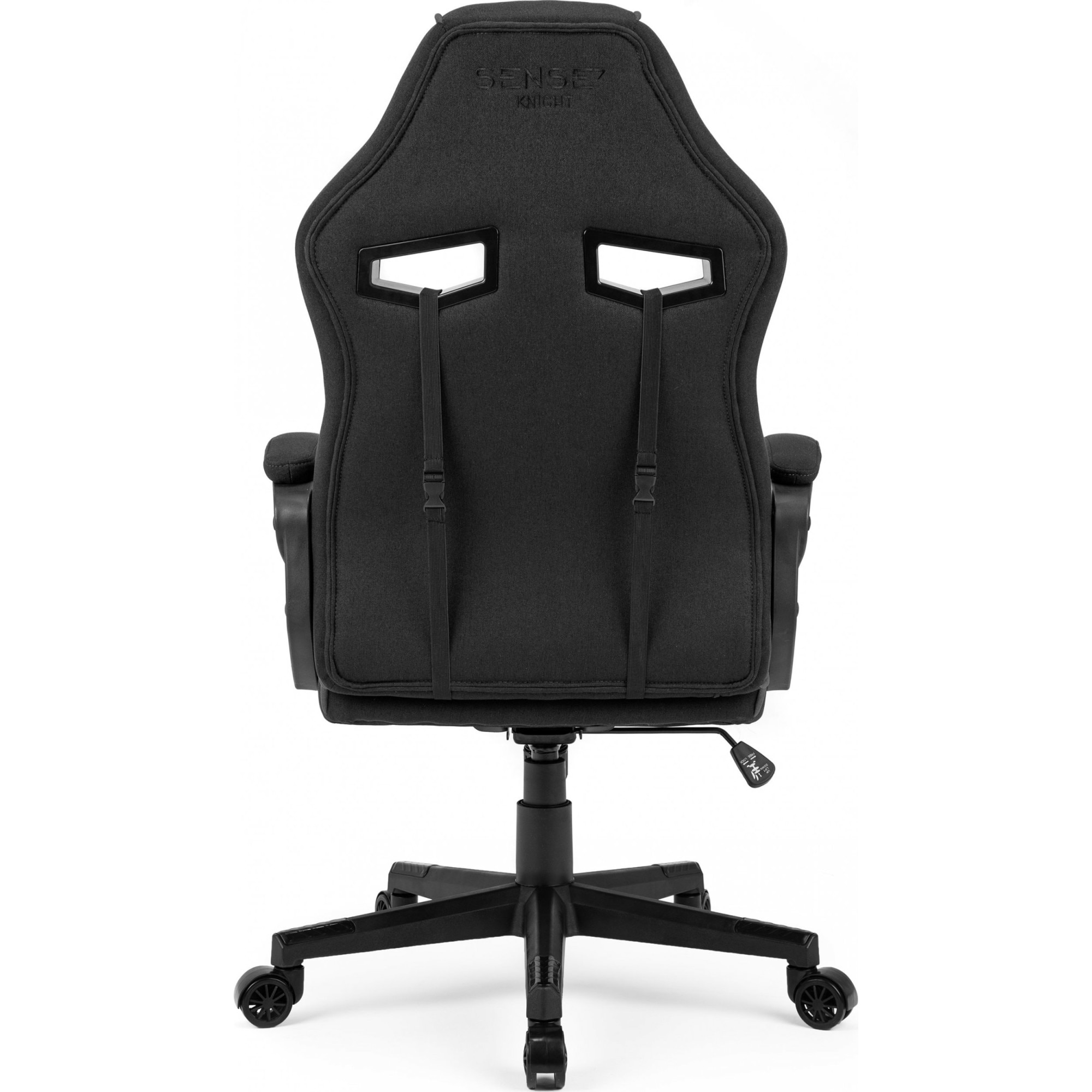 Scaun gaming SENSE7 Knight, material textil, 120 kg, Negru/Gri - eMAG.ro