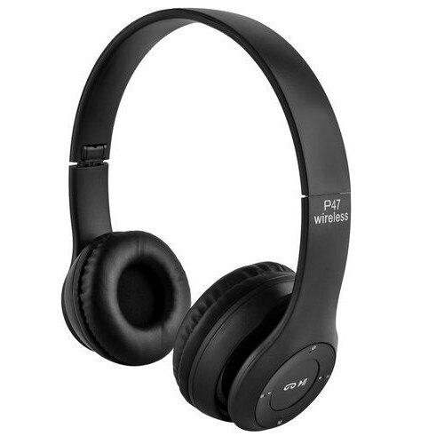 Casti wireless, Fm Radio, Microfon incorporat, Port Micro SD, Pliabile ...