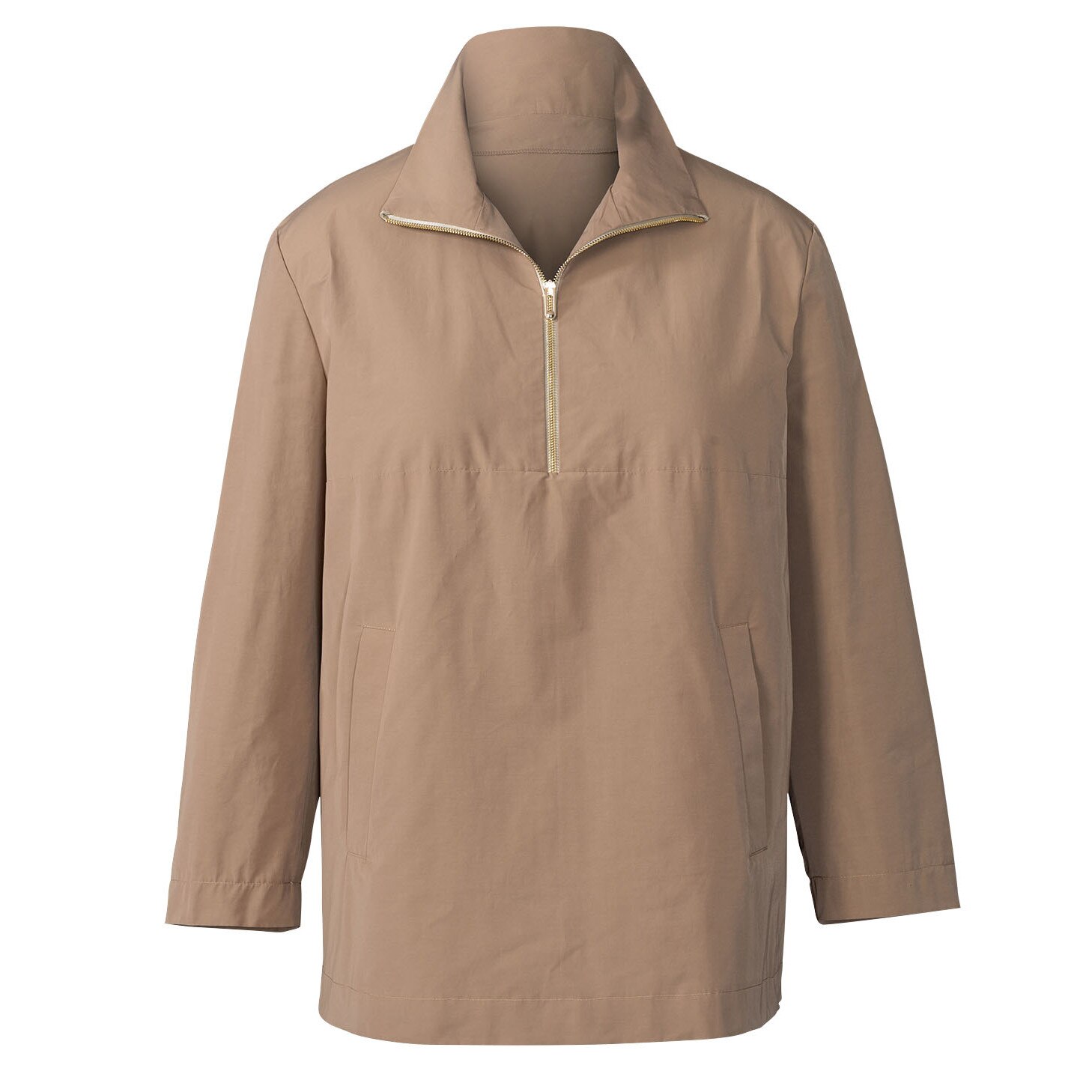 Tipar jacheta lejera cu guler, fermoar frontal scurt, buzunare frontale ...