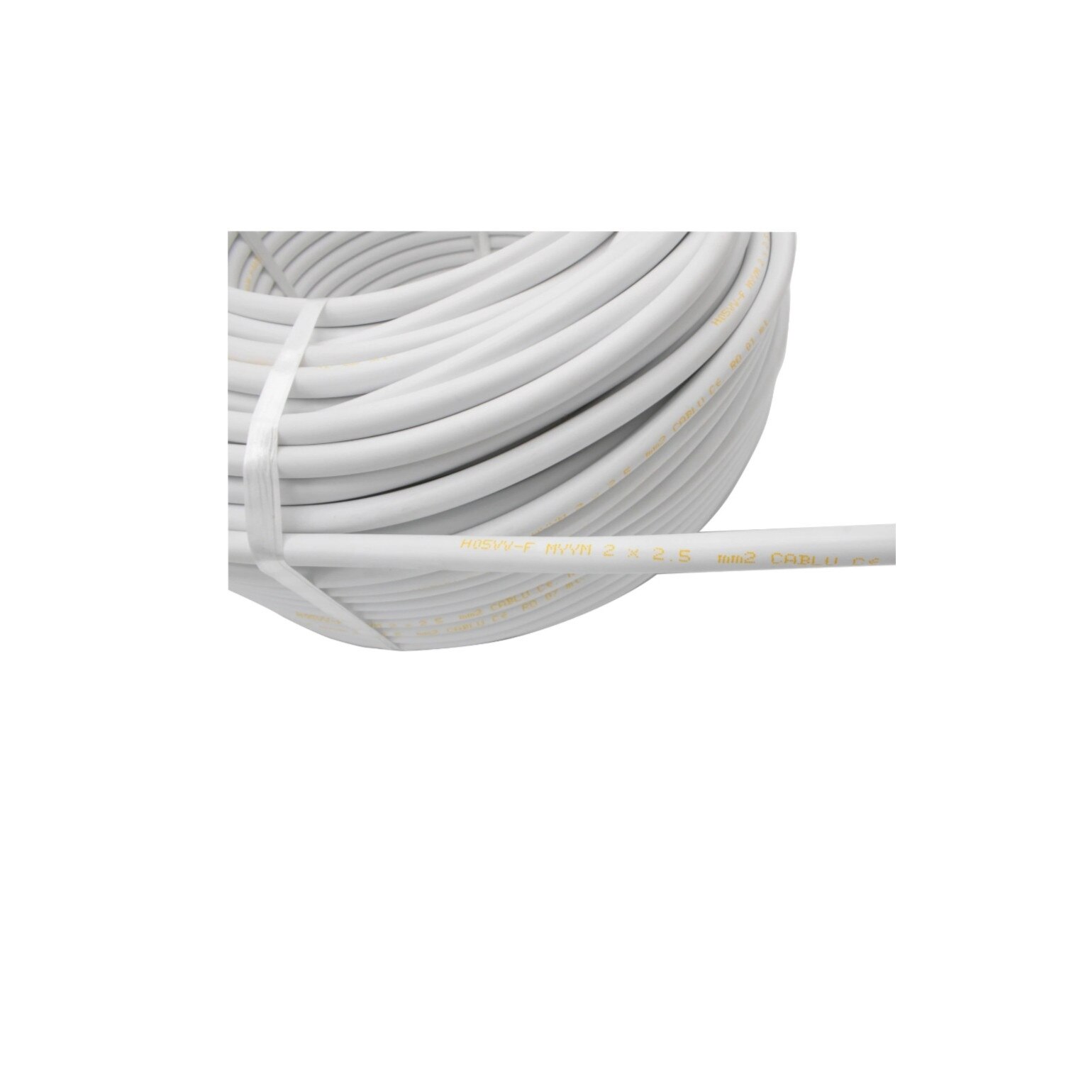 Cablu electrc myym 3x2.5/alb - eMAG.ro