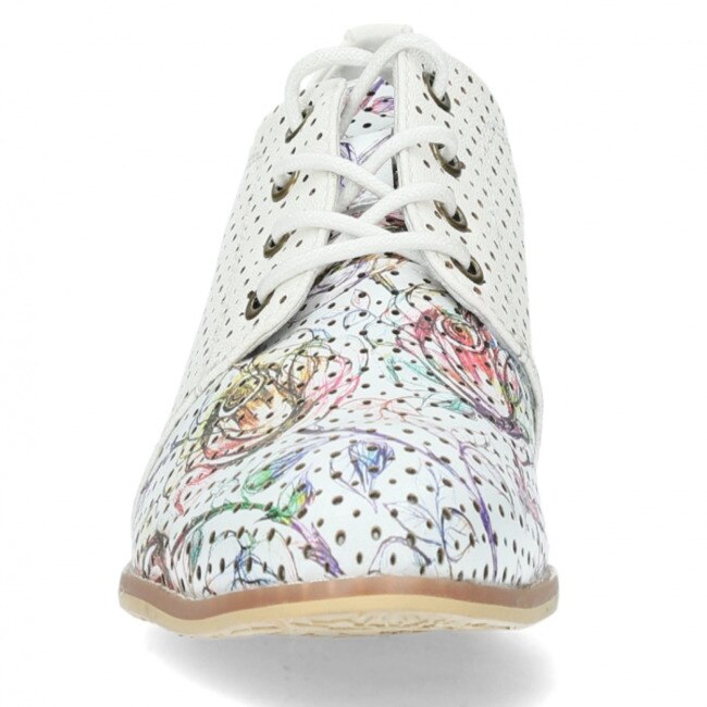 Női perforált alkalmi cipő Laura Vita Clcaudieo 012 természetes bőr ...