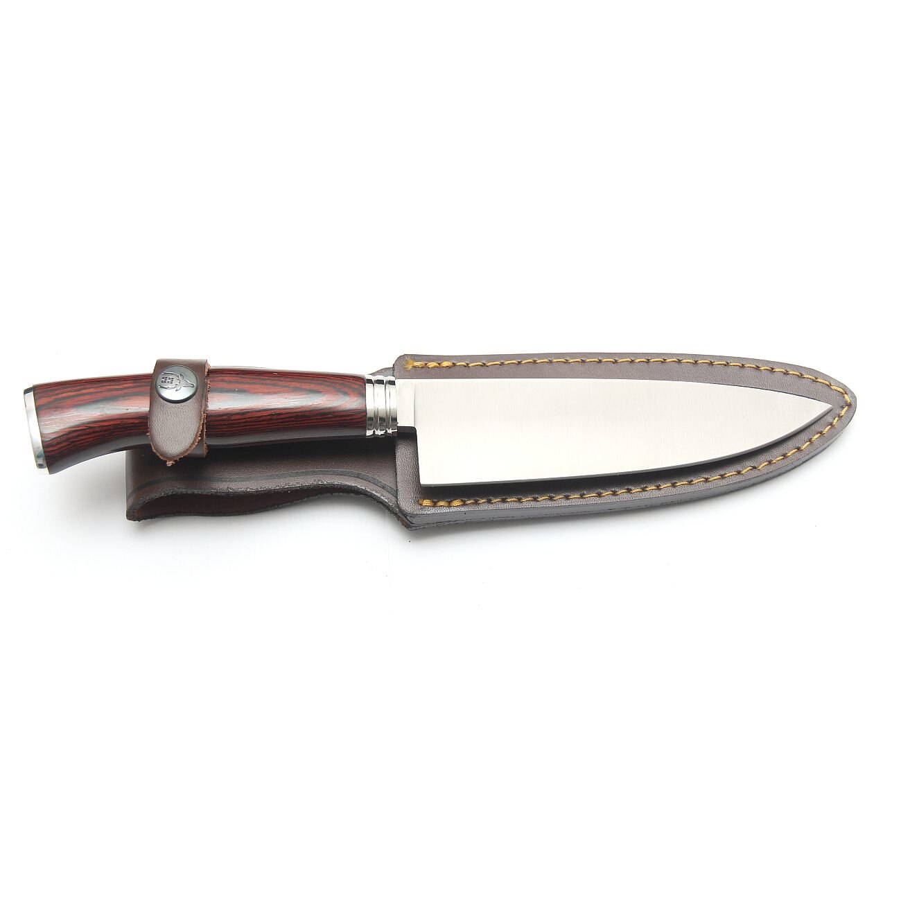 Cutit Vanator, Teaca Piele, Lama 15cm, Muela Mahon CS-15R - eMAG.ro