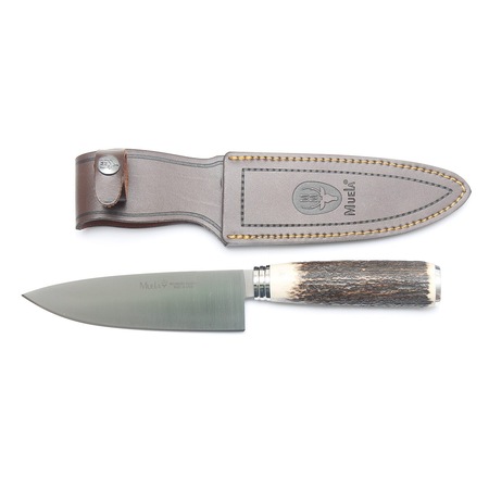 Cutit Vanator Cerb, Teaca Piele, Lama 15cm, Muela CS-15A - eMAG.ro