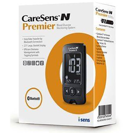 Glucometru CareSens N Premier, Testare rapida si precisa, + 10 ace, Nu ...