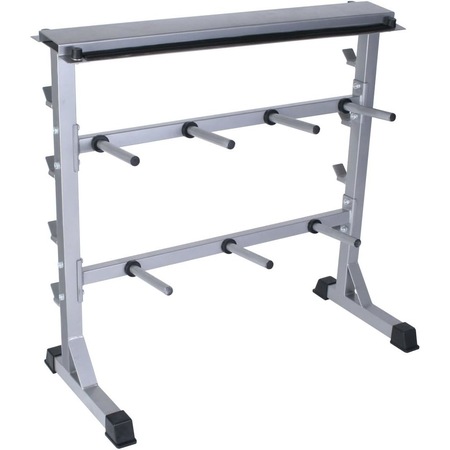 Suport universal pentru discuri si bare, Physionics - eMAG.ro