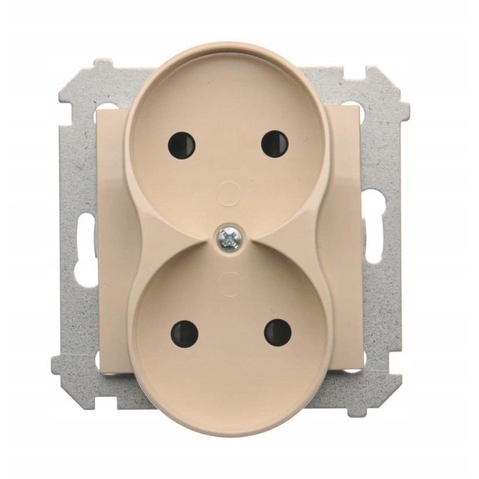 Priza dubla, Kontakt-Simon, Crem - eMAG.ro