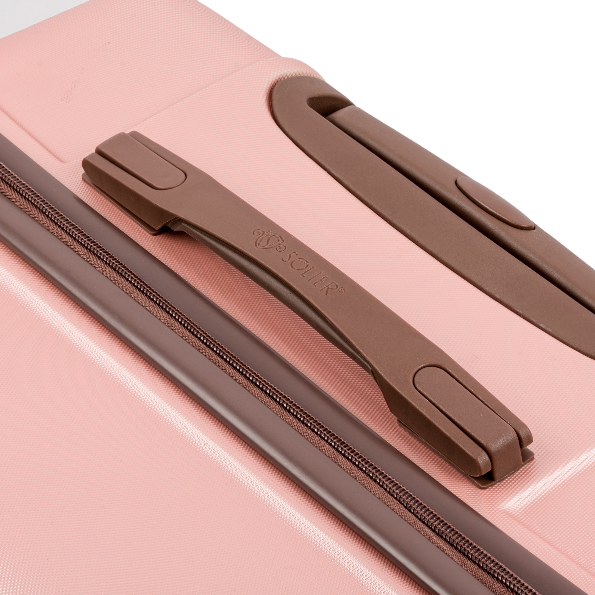 Troller Solier STL957 55L, ABS, M 24'' Roz - eMAG.ro