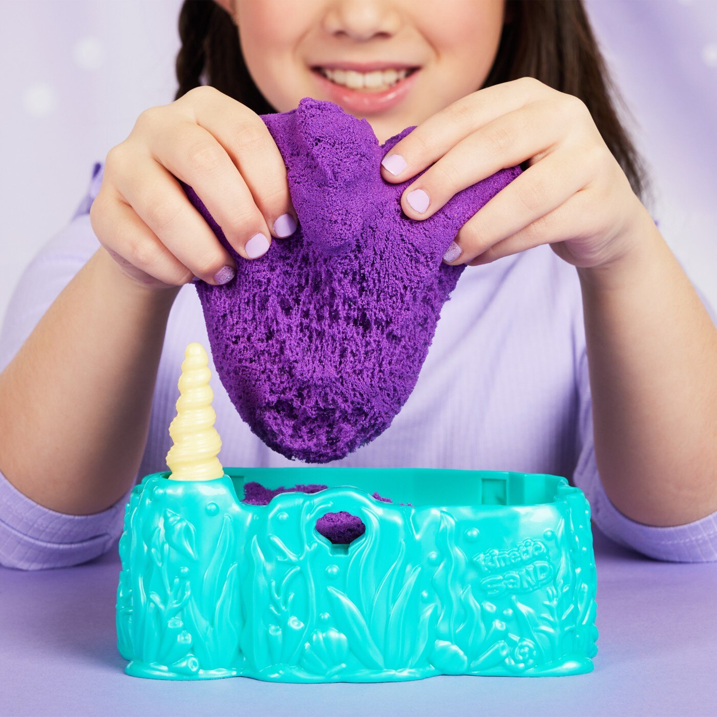 Комплект Kinetic Sand - Mermaid Crystal - eMAG.bg