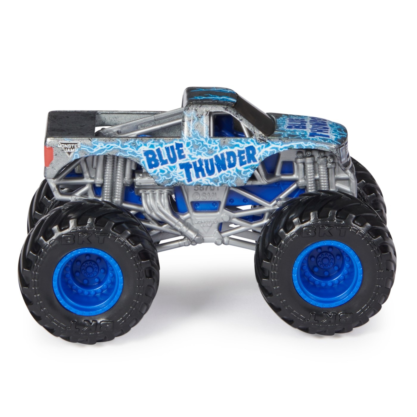 Количка diecast Monster Jam - Blue Thunder, 1:64 - eMAG.bg