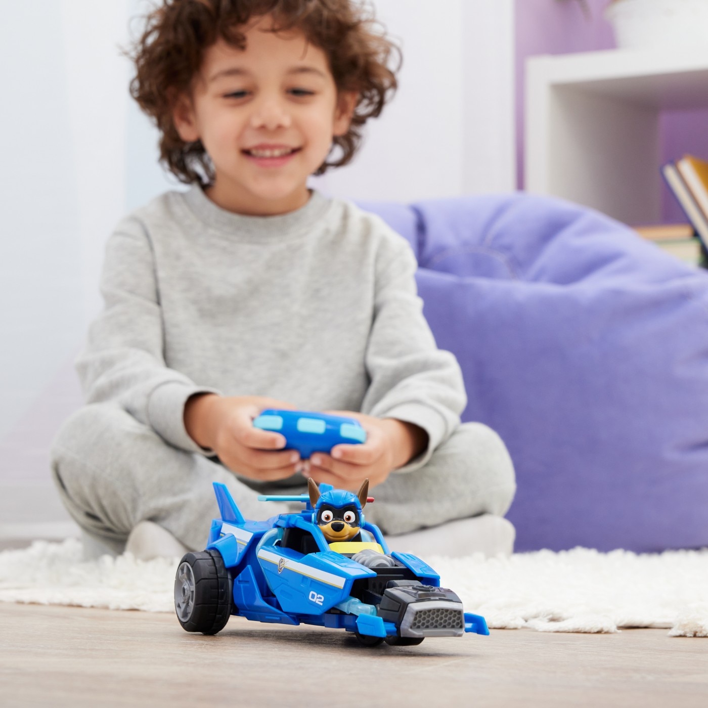 Masinuta RC Paw Patrol The Mighty Movie - Chase Mighty Cruiser - eMAG.ro