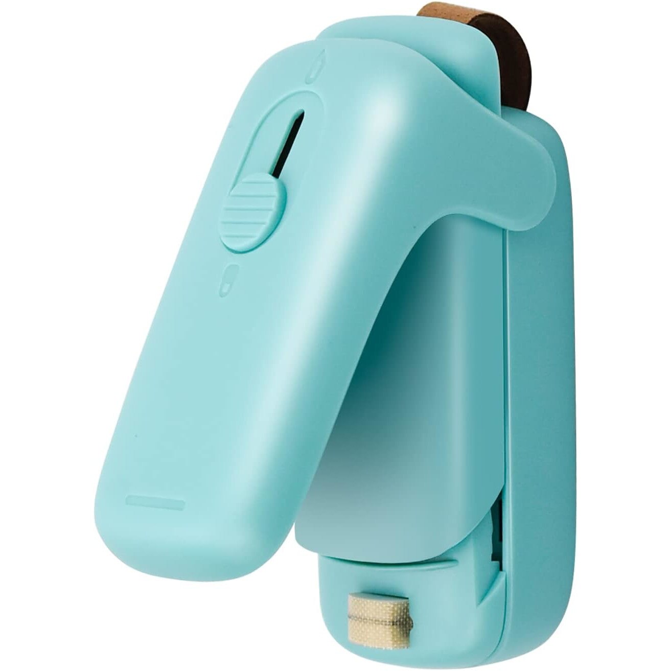 Dispozitiv sigilare + cutter 2 in 1, ABS, Albastru - eMAG.ro