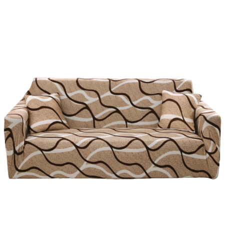 Husa Elastica Moderna pentru Canapea si o Fata de Perna, 3 Locuri cu ...