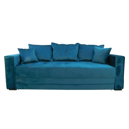 Canapea extensibila Maya, 215x140, Turcoaz - eMAG.ro