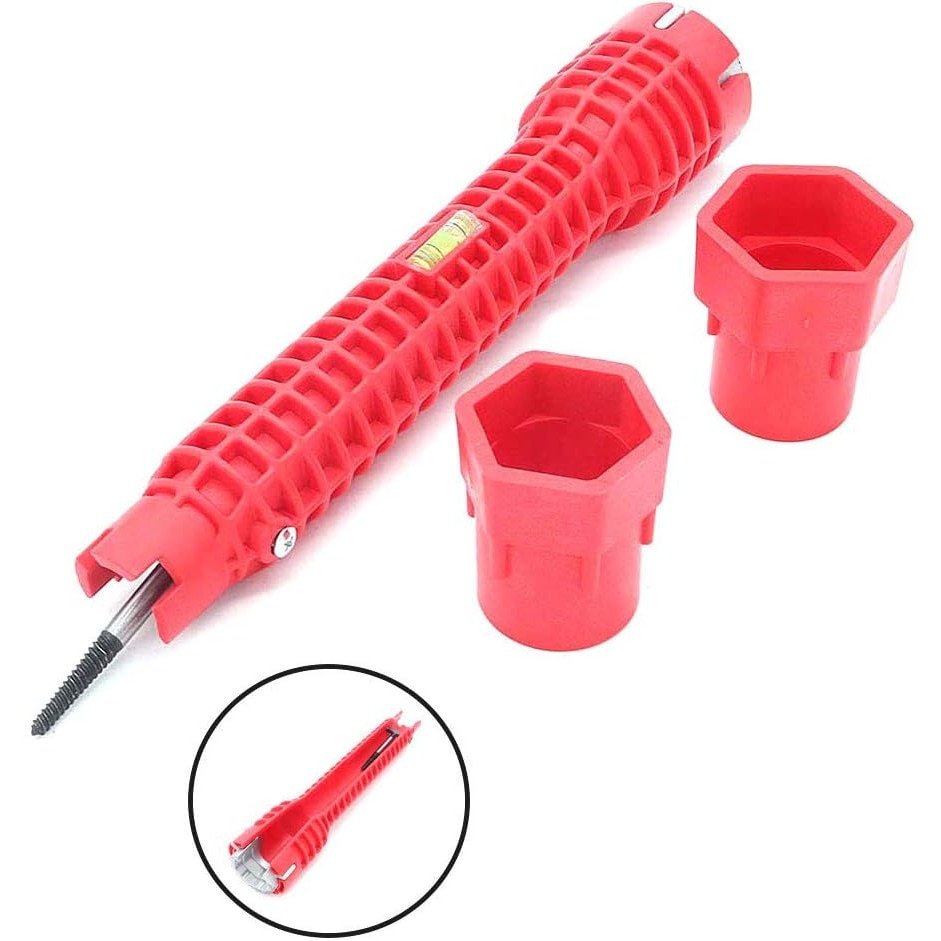 Cheie multifunctionala pentru instalatii sanitare, Plastic/Aliaj ...